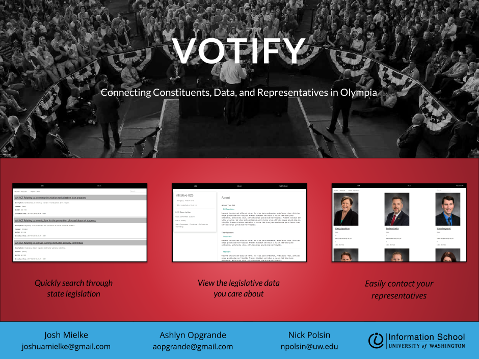 Votify | Information School | University of Washington